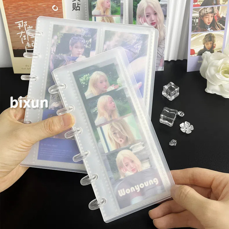 A5 รูเห็ด Photocard Binder แฟ้มกรอบรูปเก็บอัลบั้ม Idol Lomo Card Ticket ...