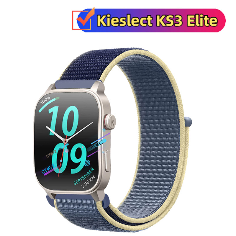 Kieslect KS 3 2 pro strap สายไนลอน Kieslect KS3 Elite strap สายรัดข้อมือกีฬา | Shopee Thailand
