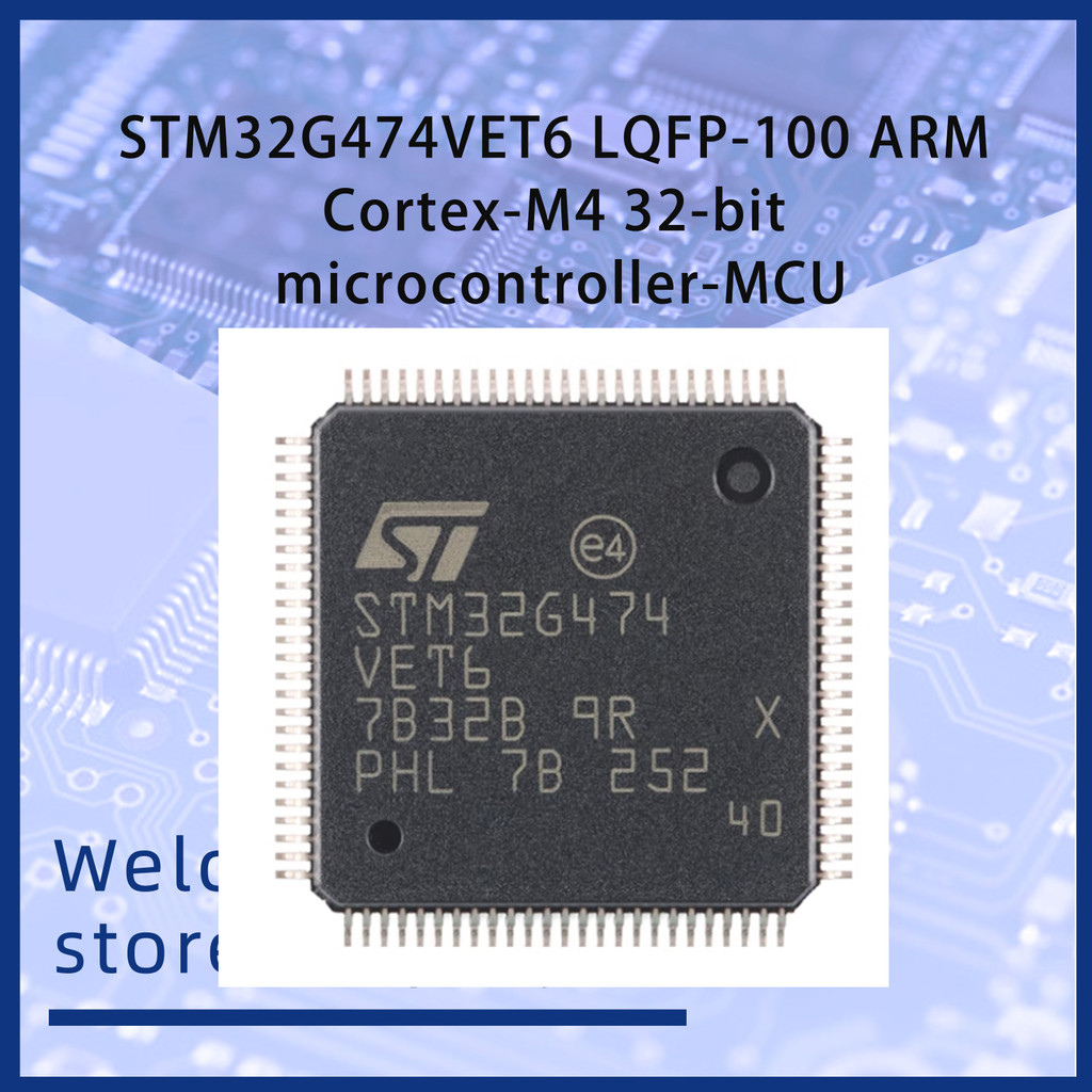 Stm32g474vet6 LQFP-100 ARM Cortex-M4 ไมโครคอนโทรลเลอร์ 32 บิต-MCU | Shopee Thailand