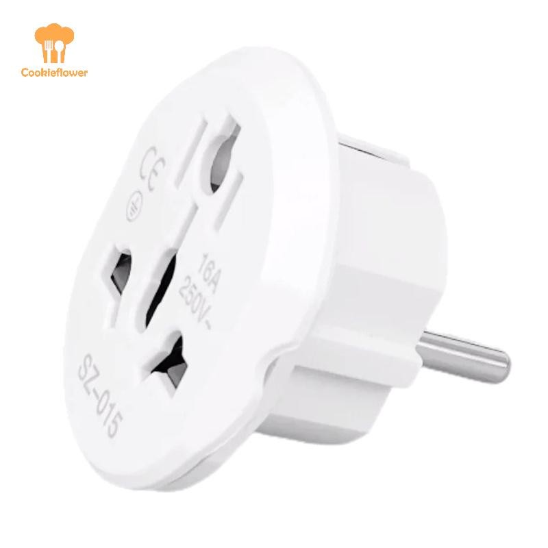 Ckfr 16A Universal EU Travel Adapter Euro Converter UK US AU EU AC ...
