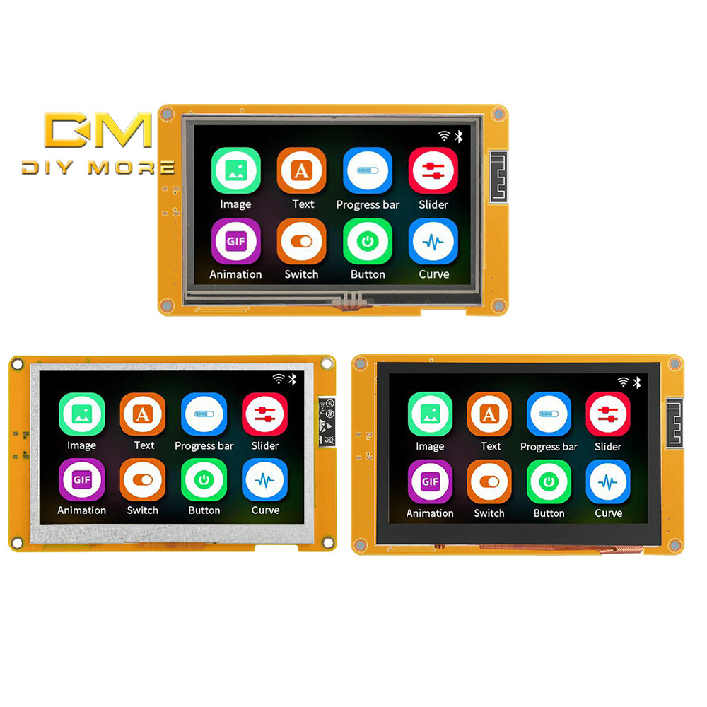 Diymore ESP32-S3 บอร์ดพัฒนา WIFI BT พร้อมหน้าจอแสดงผล 4.3 นิ้ว 480 * 272 800 * 480 ความละเอียด ...