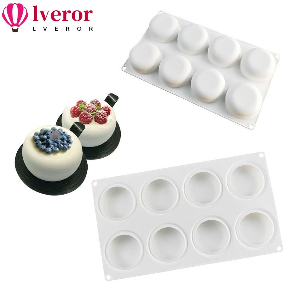 Lveror Bakeware 8 Cavity DIY ช็อกโกแลตมูสขนมขนมขนมปังเครื่องมืออบ | Shopee Thailand