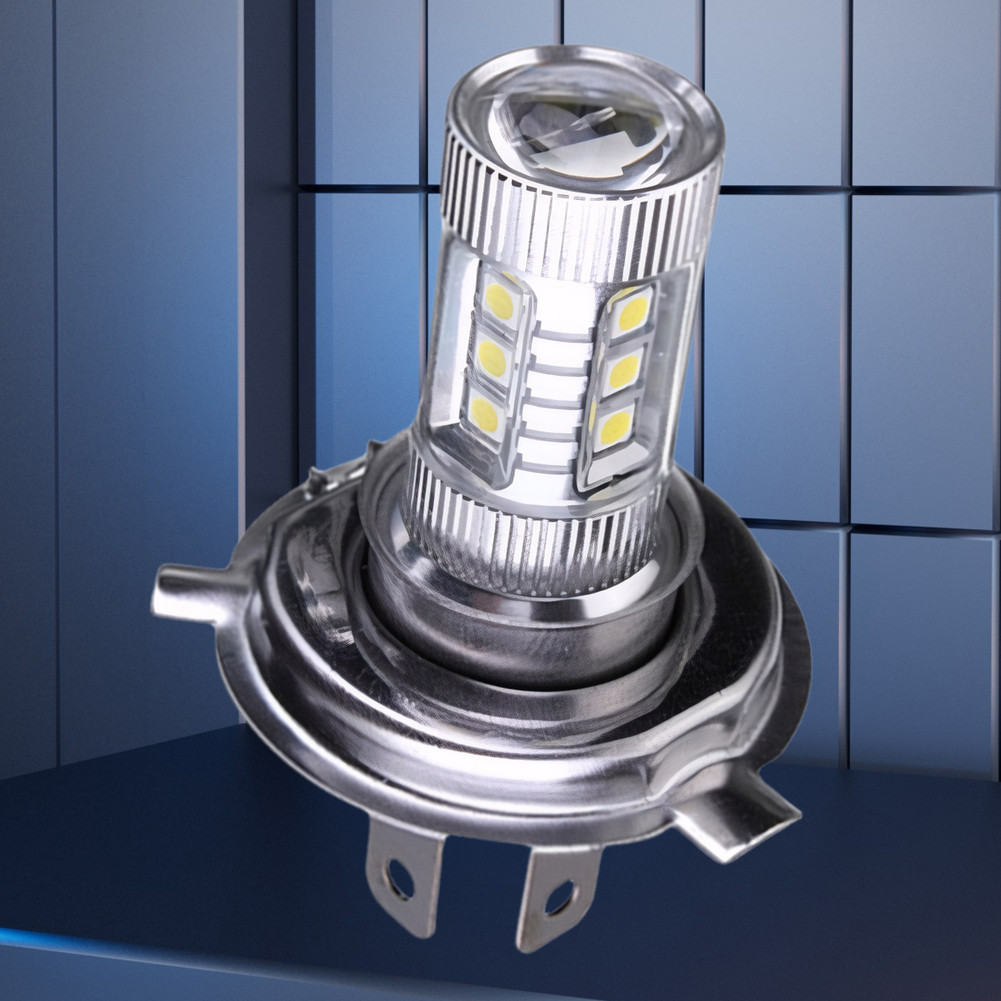 หลอดไฟหน้า LED H4 Super White 6000-6500K DRL 4000LM 80W | Shopee Thailand