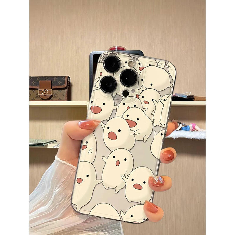 เหมาะสําหรับเคส iPhone IP15 PRO MAX Kawaii IP7 IPXS การ์ตูนน่ารักเต็ม ...