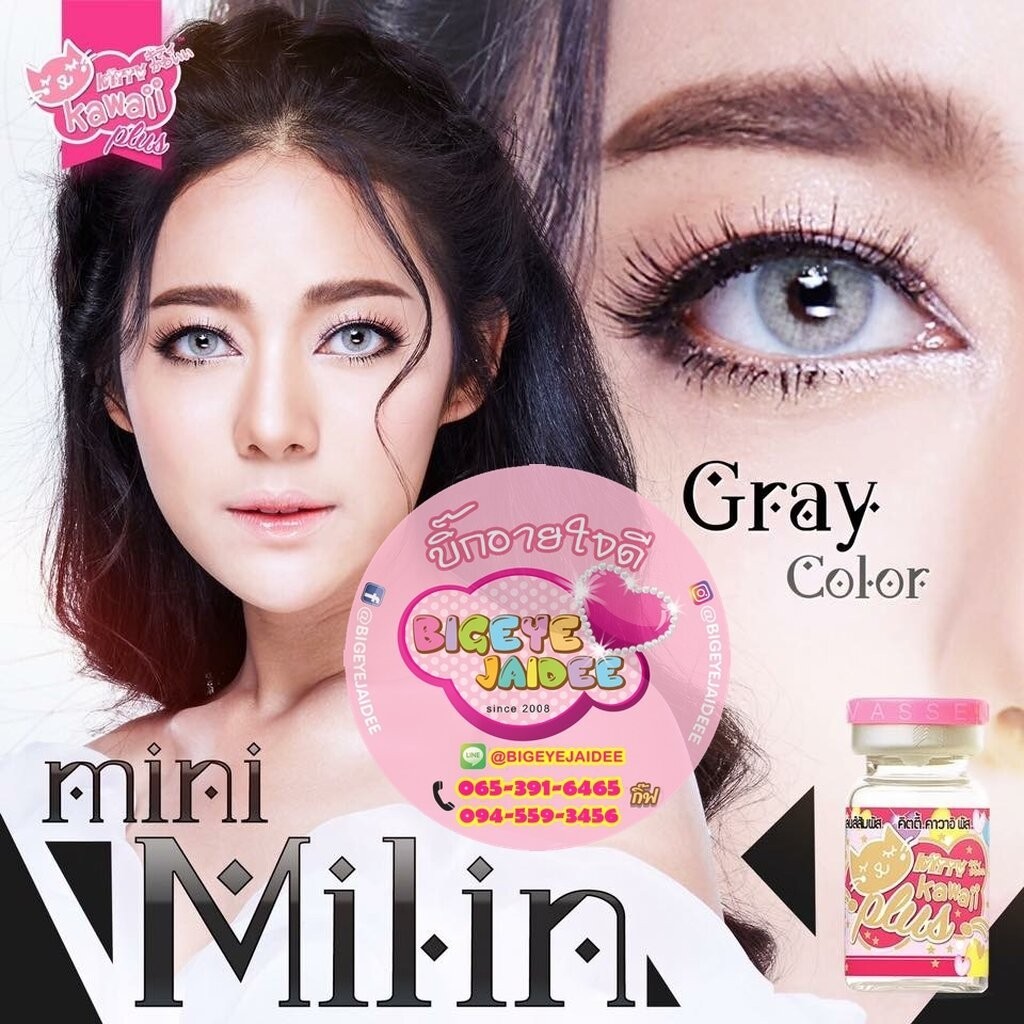 KittyKawaii Mini Milin Eff.14 Gray มินิ | Shopee Thailand