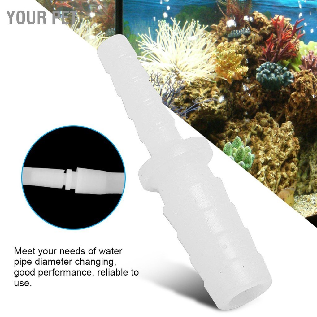 Your Pet 20ชิ้น2-Wayตรงพิพิธภัณฑ์สัตว์น้ำท่อน้ำอะแดปเตอร์ตู้ปลาฟิตติ้ง ...