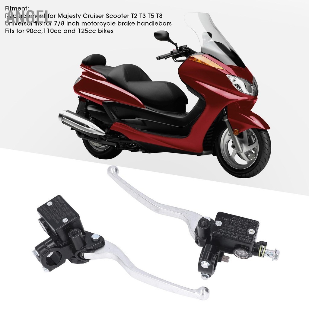 ANGEL 2pcs 7/8in Universal คลัทช์เบรคปั๊ม Levers ซ้ายขวาสำหรับ Majesty ...