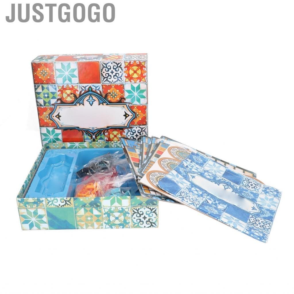 Justgogo Tile Placement Game Board Beautiful Tiles Plan Carefully for ...