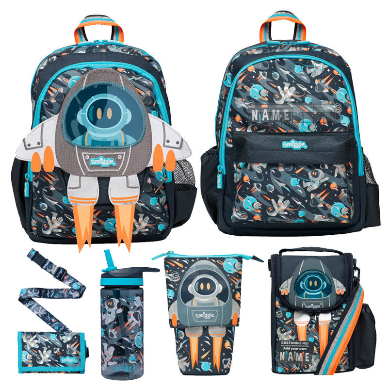 Smiggle Space Blast off Junior Backpack Collection | Shopee Thailand