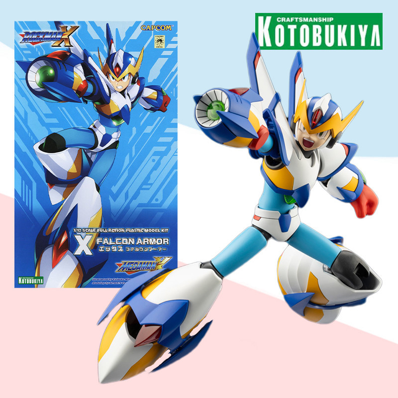 Kotobukiya ROCKMAN MEGAMAN X FALCON ARMOR NON Scale Full Action อะนิเมะ ...