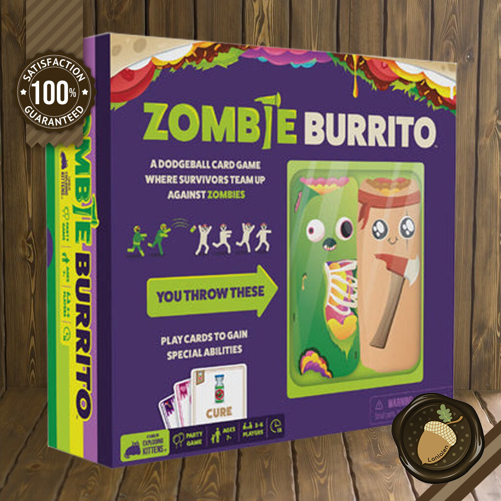 Throw Throw Burrito: Zombie Burrito Board Game บอร์ดเกม | Shopee Thailand