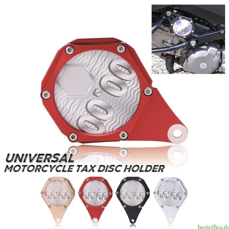 Beste Motorcycle- Moped- Tax Disc Holder Motorcycle Waterproof Tax Disc ...