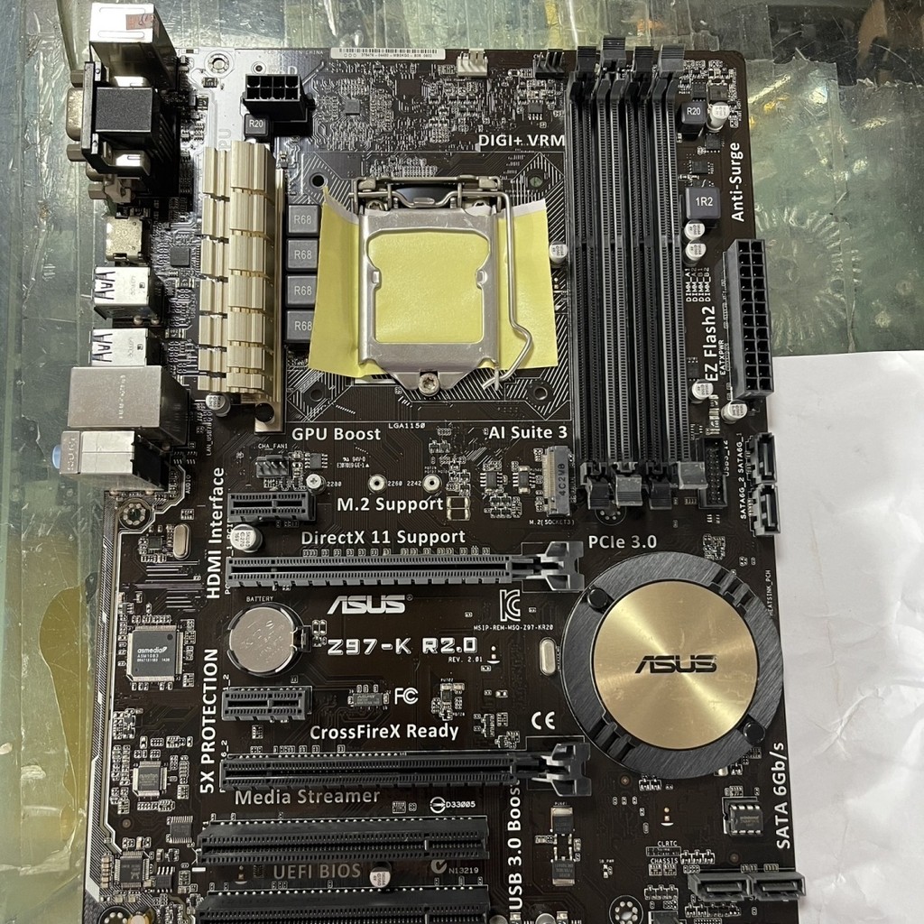 Asus Z97หรูหราบอร์ดขนาดใหญ่ DDR3สนับสนุนเมนบอร์ดหน่วยความจำ1150 4790K | Shopee Thailand