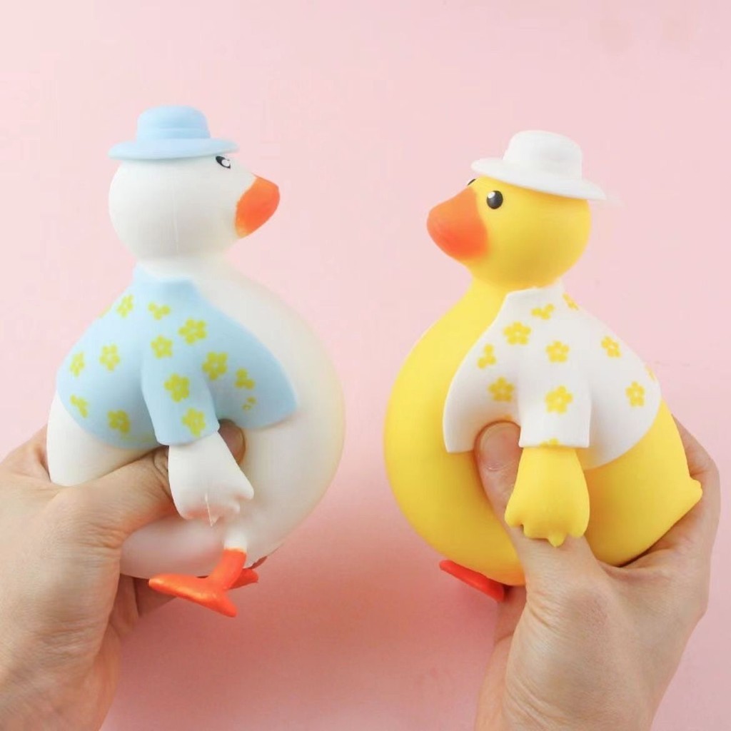 Creative Dress Up Duck Pinch Music Decompression Handy เครื่องมือช้า ...