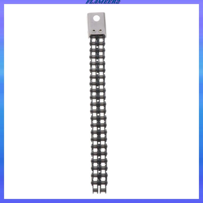 [Flameer2] 1 ชิ้นกลองเหยียบโซ่ Mallet Linkage Chain ชิ้นส่วนกลองเหล็ก ...