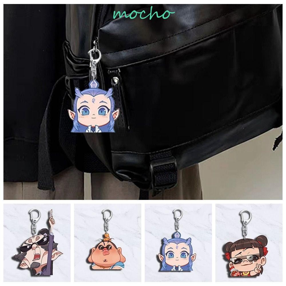 Mocho Nezha 2 พวงกุญแจรูป,เครื่องประดับอะนิเมะภาพยนตร์ Nezha 2 Key ...