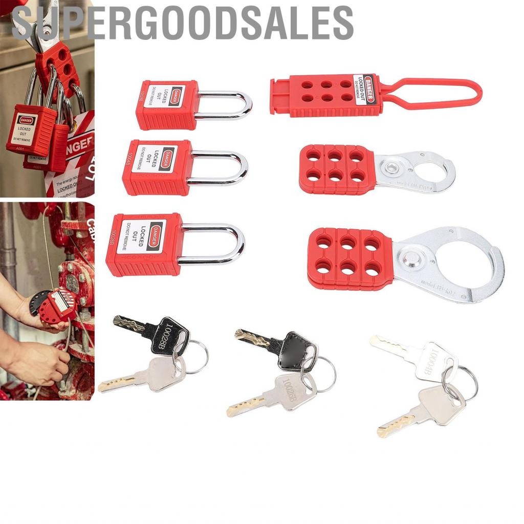 Supergoodsales Lockout Tagout Kit Lock Out Tag Kits กลุ่มไฟฟ้า HASPS ...