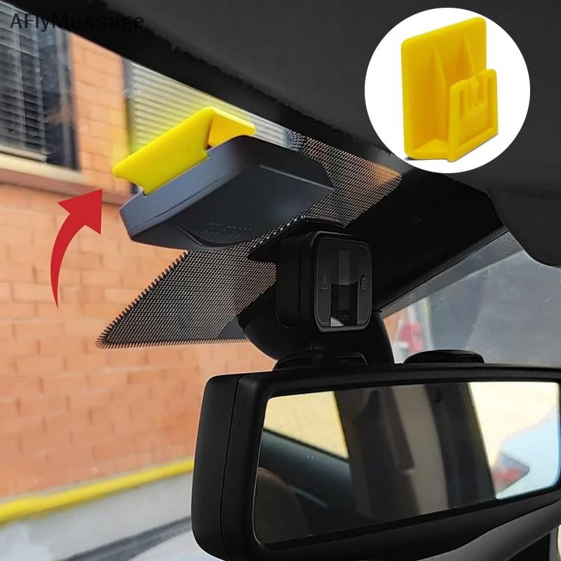 Afl Auto Sticky Card Clip Ticket Holder กระจกหน้ารถที่จอดรถคลิปคูปอง ...