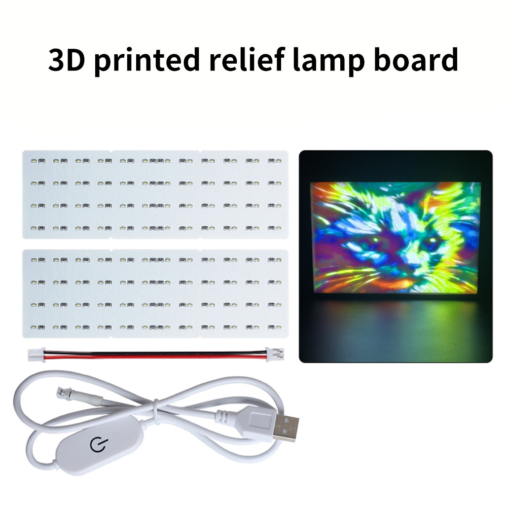 สําหรับbambu Lab Lithophane LED Backlight BoardชุดDIY Lithophaneรูปแบบ ...