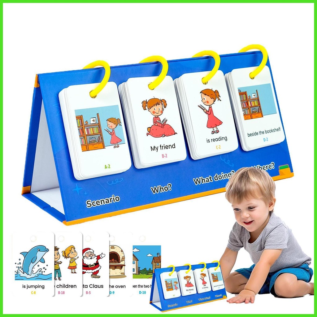 Phonetic Flash Cards Interactive Letter Sounds Phonics Toy 80X English ...