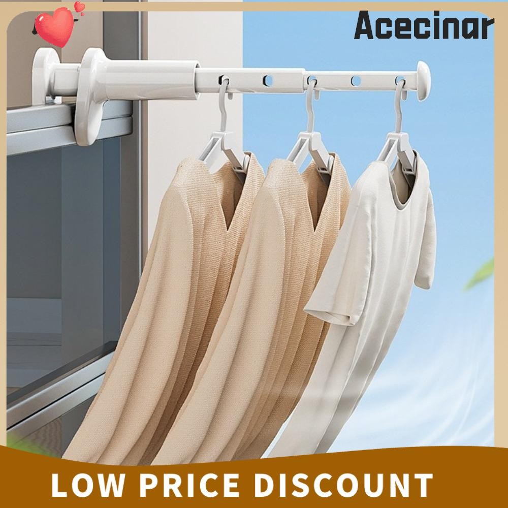 Acecinar ราวตากผ้า, ราวแขวนผ้าแบบพับได้แบบก้าน, ราวแขวนผ้าหน้าต่าง ...