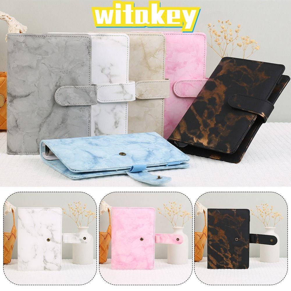 Witakey หนังสือเก็บเงิน, 6แผ่นประหยัดเงินเงินประหยัดClleng,ตลกความจุขนาดใหญ่Reusable A6 เงิน ...