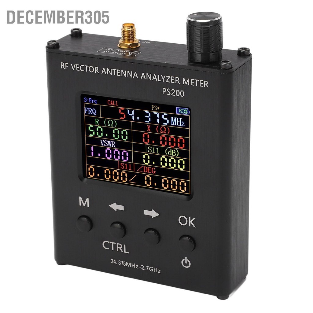 December305 เครื่องวิเคราะห์เสาอากาศ Standing Wave Meter 2.4in เครื่อง ...