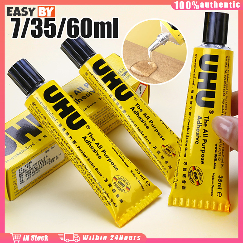 กาวสารพัดประโยชน์ UHU กาวยูฮู กาวน้ำ ขนาด 7ML/35ML/60ML ร้านอยู่ที่ไทย | Shopee Thailand
