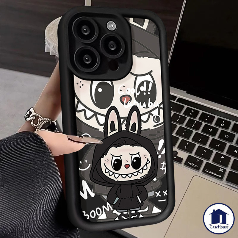 เคสนิ่มลายการ์ตูน Labubu สุดน่ารักสำหรับ Redmi 13C 12 10A 9A 10 A1 9T ...