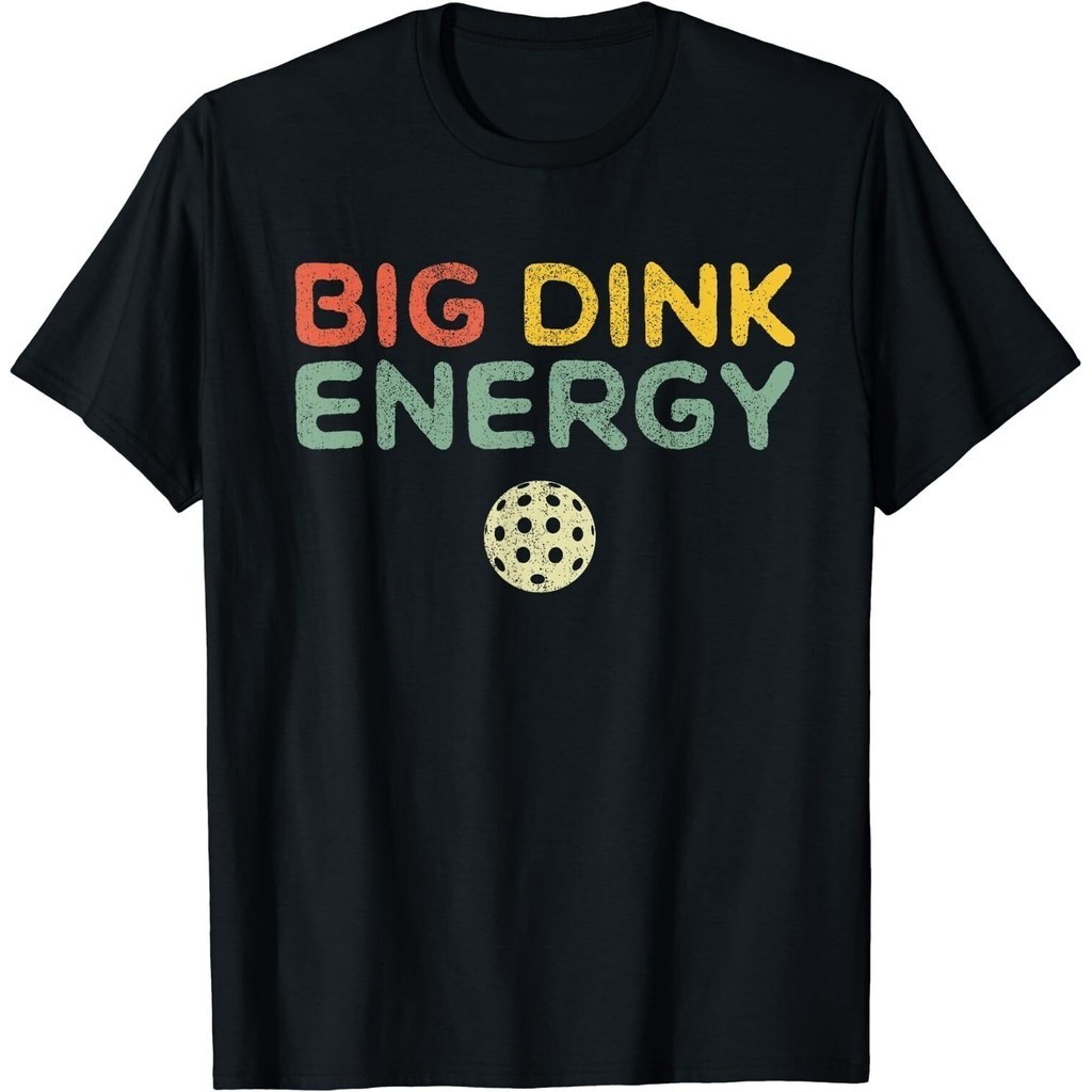 Big Dink Energy Pickleball Funny Pickle Ball Lover Men Retro เสื้อยืด ...
