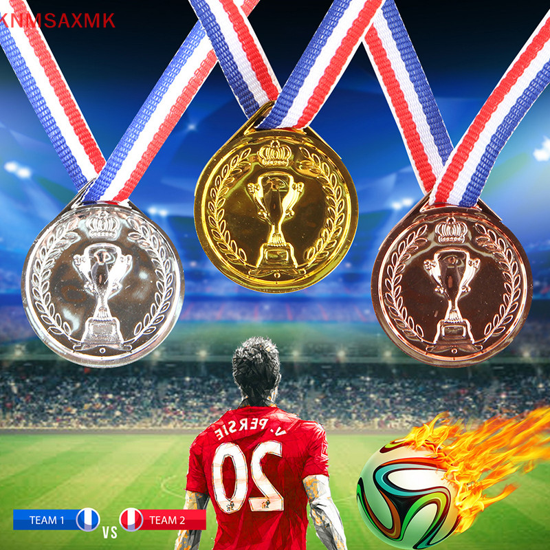 Zhechuibbb.th Gold Silver Bronze Award Medal Winner Reward Football ...