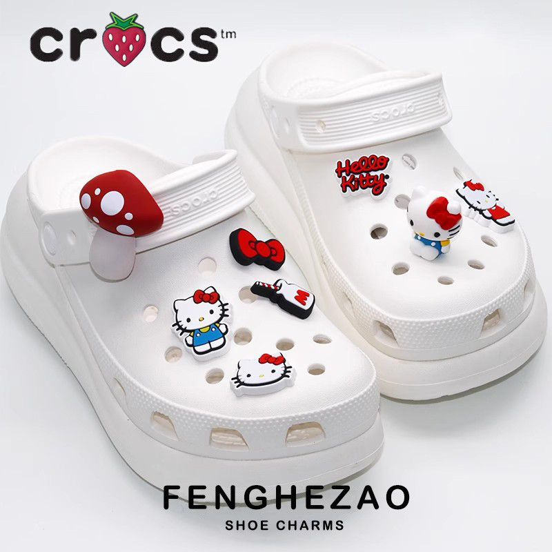 Jibbitz Crocs Hole รองเท้าดอกไม้ Crocs อุปกรณ์เสริมรองเท้าดอกไม้รองเท้า ...