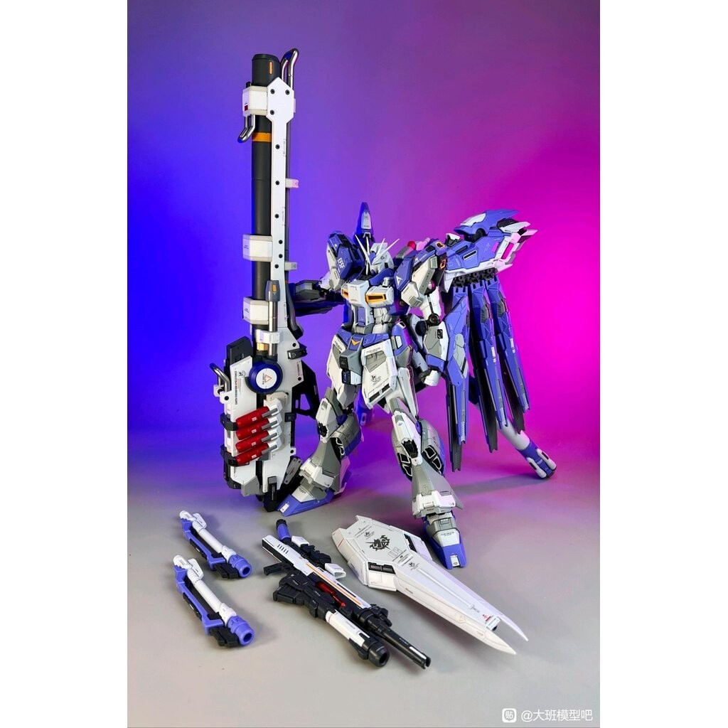 สต็อคในไทยพร้อมส่ง [HN Model] MG 1/100 Hi-Nu( V-Tiger) + Hyper Mega ...