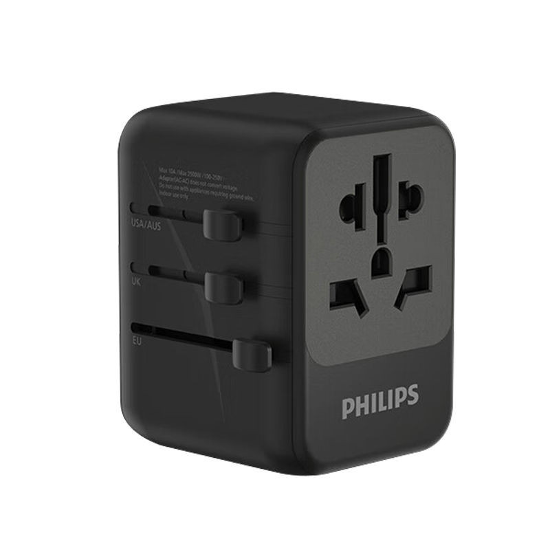 Philips Universal Socket Converter ปลั ๊ กไฟยุโรปอเมริกันออสเตรเลีย ...