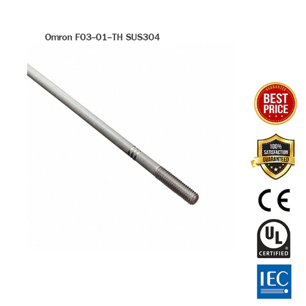 Omron F03-01-TH SUS304 แท่งอิเล็คโทรด ประเภทของเหลว น้ำปกติ น้ำในโรงงาน ...