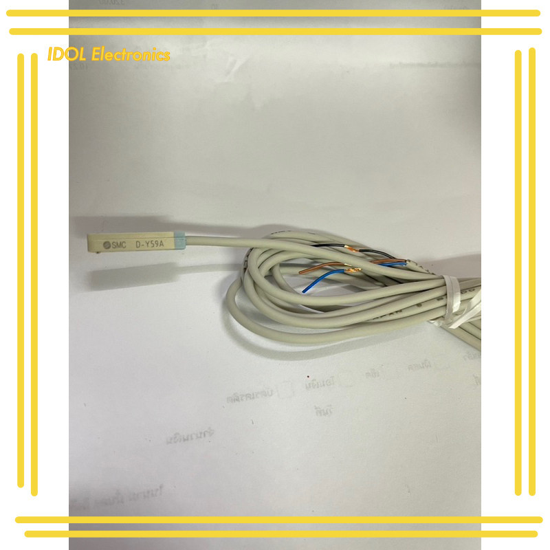 ราคาถูก! D-Y59A DY59a smc สวิตช์เซ็นเซอร์กระบอกลม SMC 3เมตร แม่เหล็ก ...