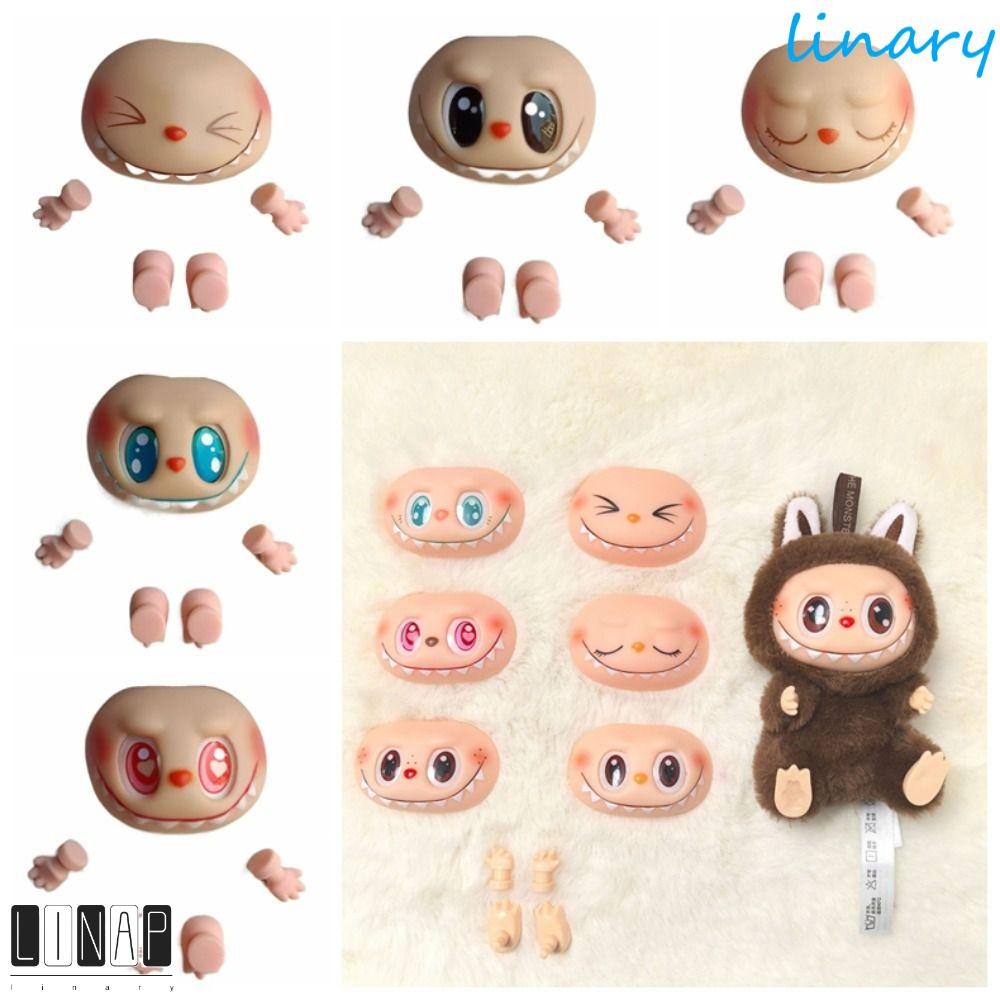 Culinaryhv Labubu Face Mold, ไวนิลหัตถกรรม Labubu มือฟุตอุปกรณ์เสริม ...