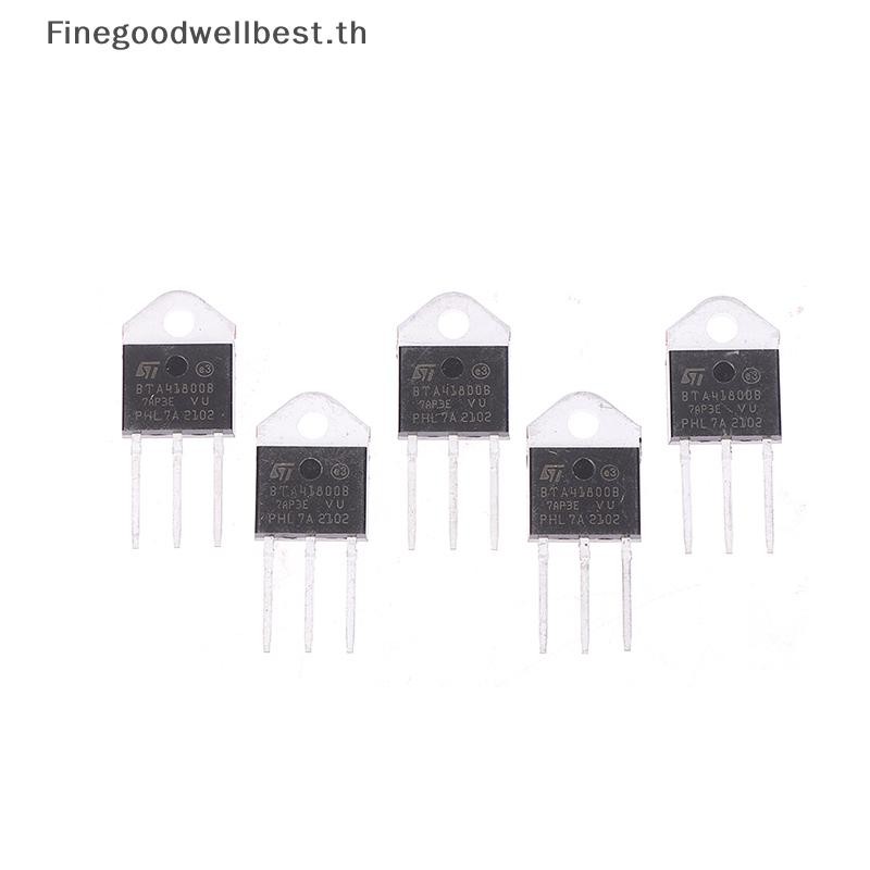 Fbth 5 ชิ้น BTA41-800B BTA41800B BTA41 Triacs 40 แอมป์ 800 โวลต์ 40A 800V TO-3P Triac ร้อน ...