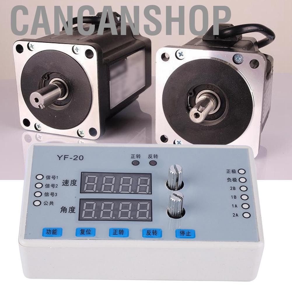Cancanshop ตัวควบคุมความเร็ว YF-20 7-30V 0.1- RPM DC Digital Display ...