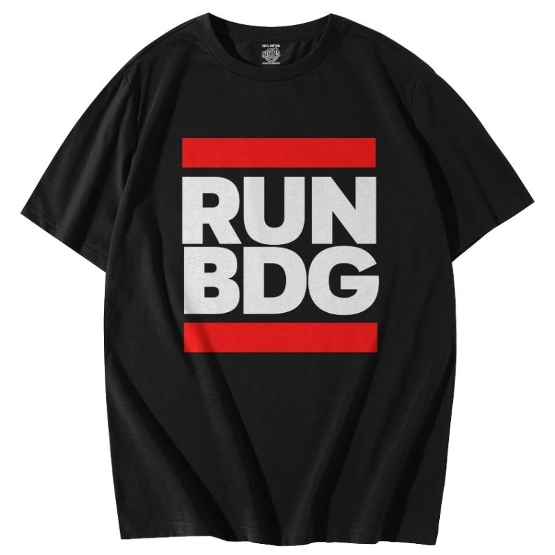 เสื้อยืด RUN BDG | เสื้อยืด Psywar RUN BDG | หวีผ้าฝ้าย24s | Shopee ...