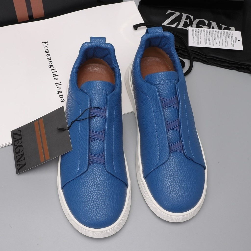 Zegna 2024ใหม่ผู้ชายรองเท้าผ้าใบลำลอง z62s ghsj ipve | Shopee Thailand