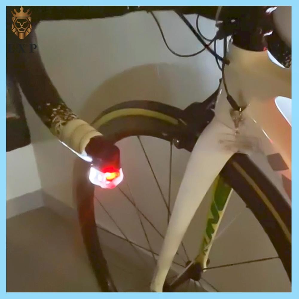 [explosion1.th] ไฟแฮนด์จักรยาน LED 350mAh 28LM ปลั๊กปลายบาร์ไฟ USB ...