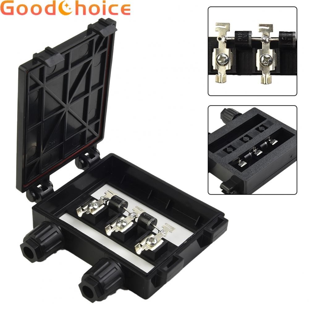 PV-Solar Junction-Box Junction Box 2-Diodes For Solar Panel 50W-120W 6A ...