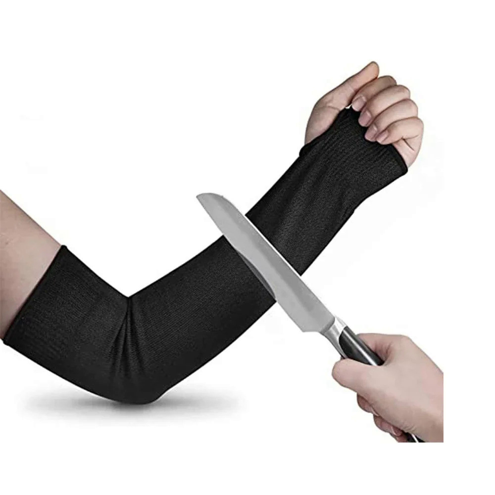 Level 5 HPPE Anti Cut Arm Sleeve Labor Work Safety Gloves Gardening ...
