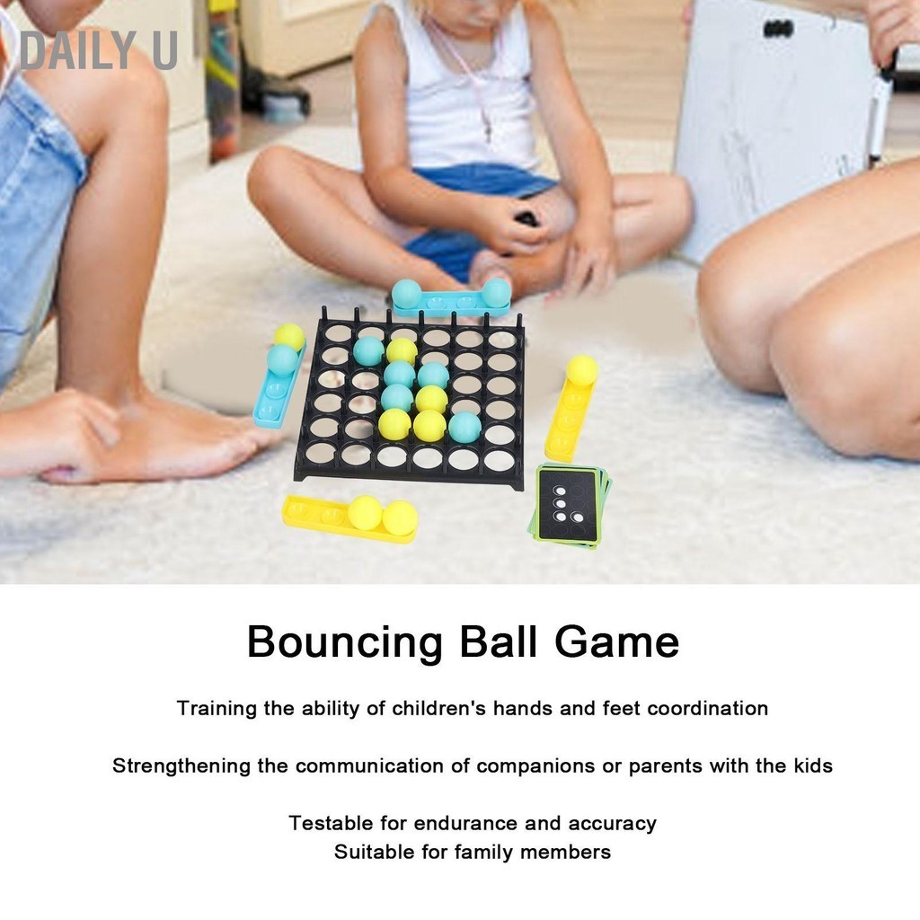 Daily U เกม Bouncing Ball 2 สี 9 ใบ 16 ลูกเกมบอลเดสก์ท็อปแบบโต้ตอบ ...