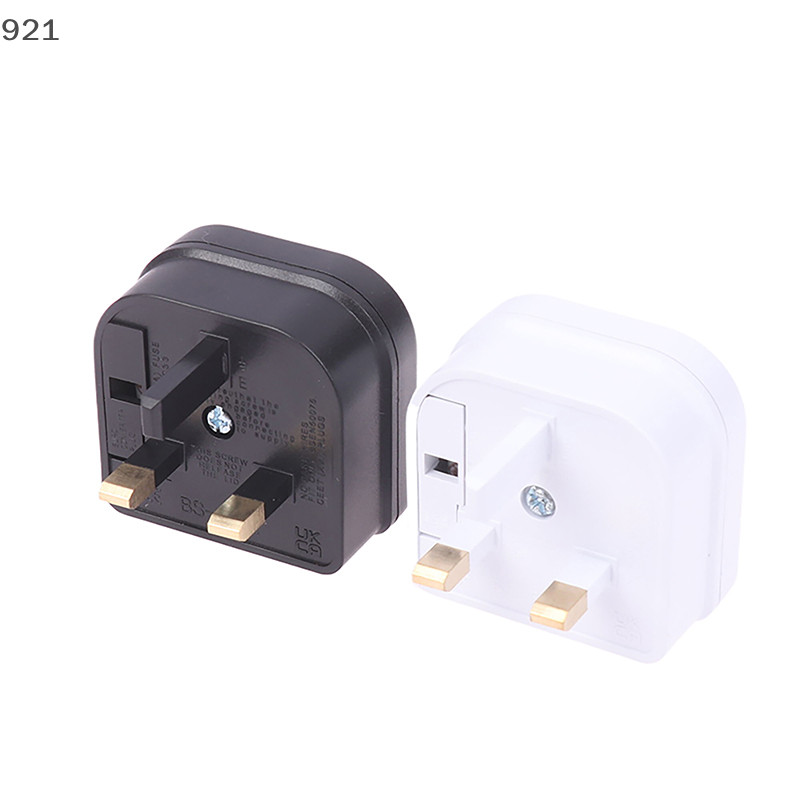 Nuannubbb ยุโรปเคาน์เตอร์ 2 Pin To Uk 3 Pin Power Socket ปลั๊กเดิมอะแดป ...