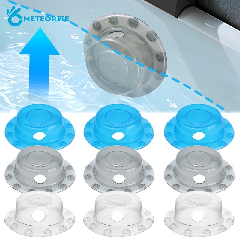 Bottomless Bath overflow Drain Cover - Bottomless Adds Water Level Stop ...