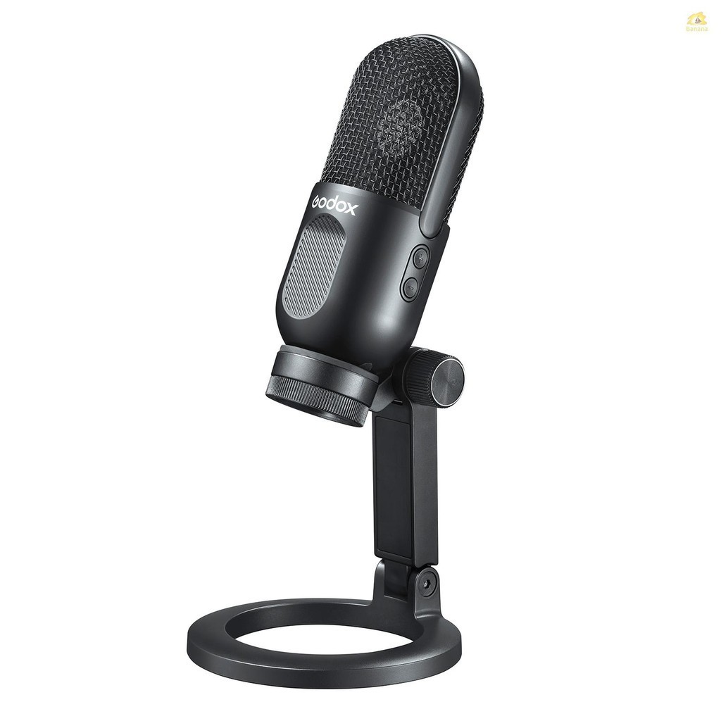 Godox UMic12 USB Cardioid Condenser Microphone Mini Desktop Recording ...