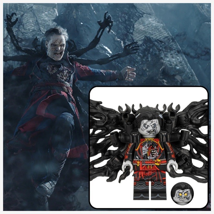 ใช ้ งานร ่ วมกับ Lego Zombies Doctor Strange 2 Minifigures Marvel ...