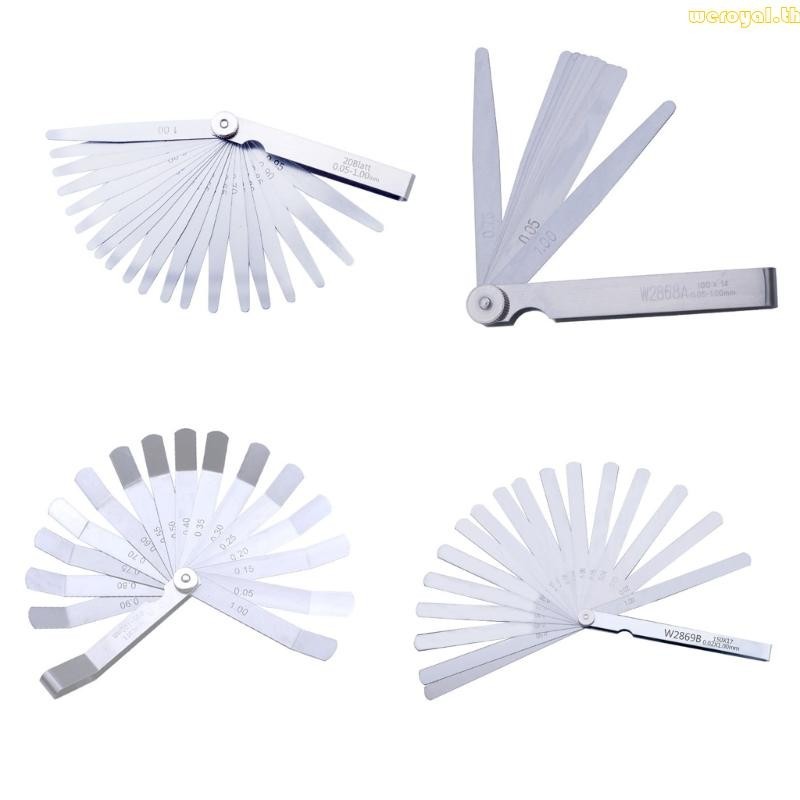 Weroyal ความหนา Gage-Filler Feeler Gauge วัด Probes Gap เครื ่ องมือ ...